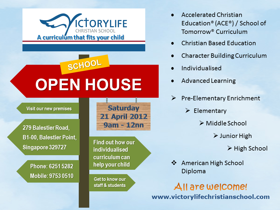 Open House – Victory Life Christian School